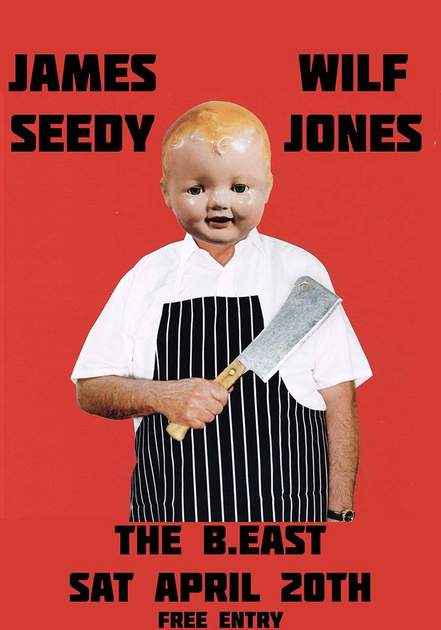 Events: James Seedy, Wilf Jones (debut show!) — Triple R 102.7FM ...