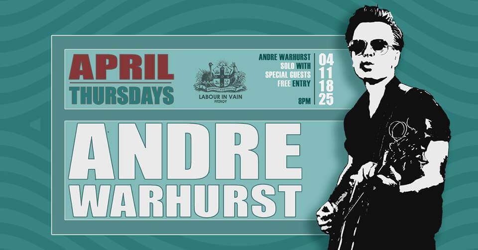 Events: Andre Warhurst with Nick Murphy — Triple R 102.7FM, Melbourne ...