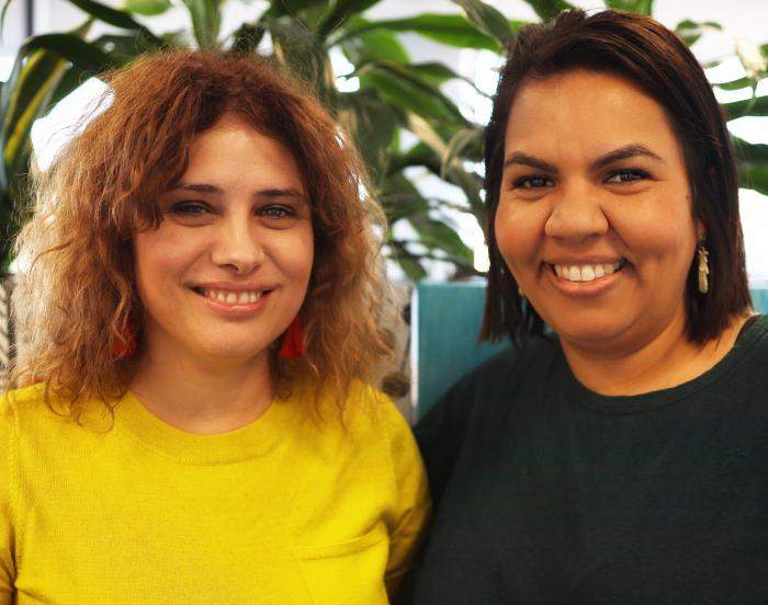 Segments: Banksia: Kinya Lerrk's Emma Bamblett and Megan Van Den Berg ...